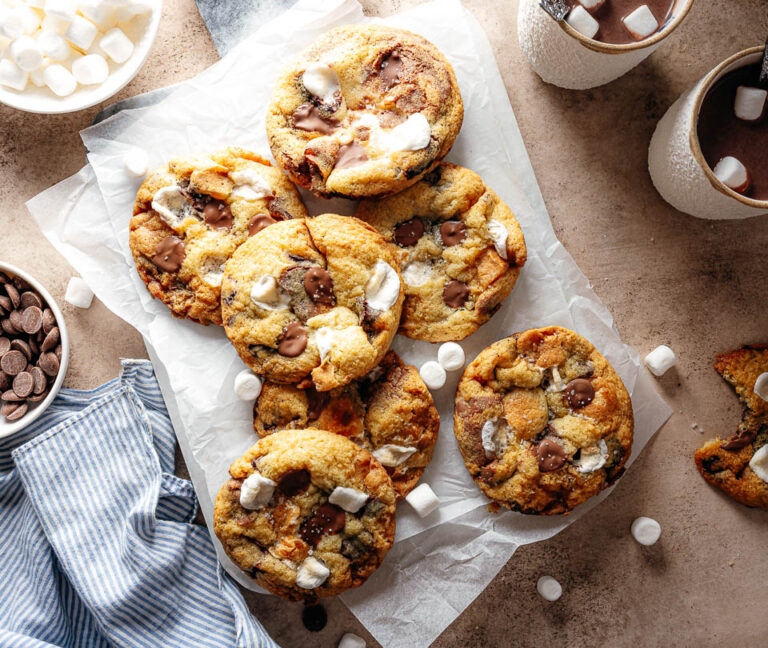 Chocolate chip marshmallow cookies | In Eve's Kitchen
